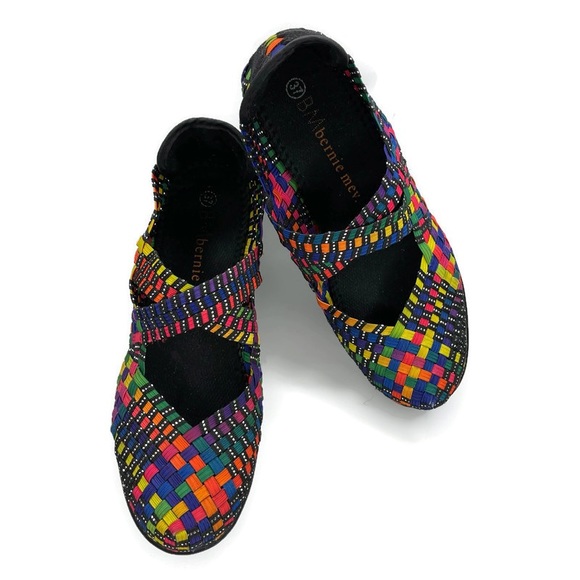 bernie mev. | Shoes | Bernie Mev Slip On Wedge Shoes Size 37 | Poshmark